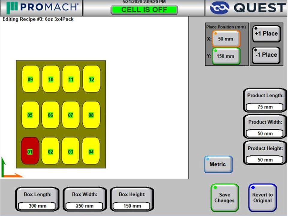 QPack Dynamic Casepacking Software | Packing Pattern Creation | Quest