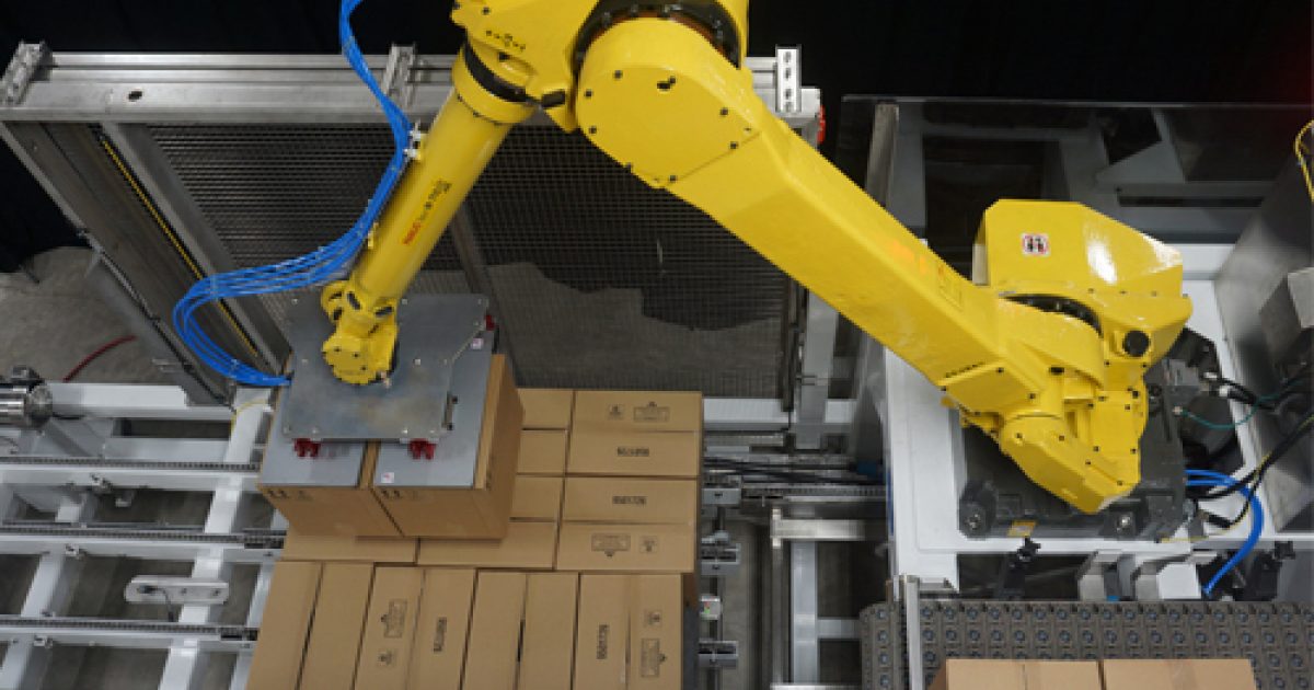 Robotic Palletizing Equipment | Industrial Robotic Palletizers | Quest