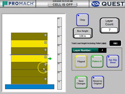 QBox Palletizer Software | Pallet Building & Loading Solutions | Quest